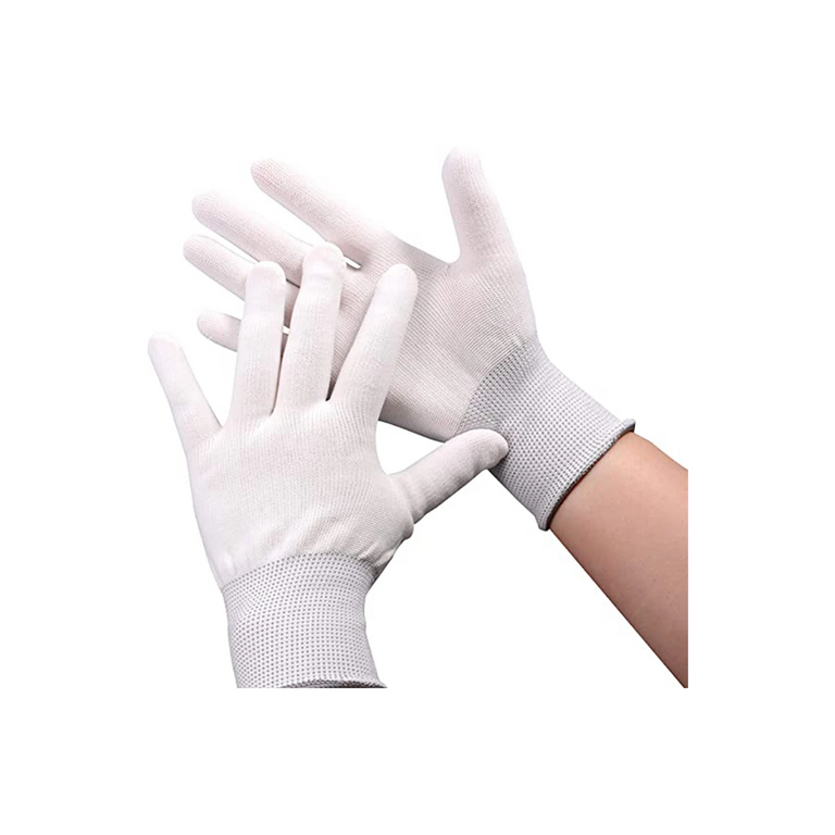 Grey Vinyl Wrap Gloves, Professional Carbon Fiber Anti-Static Tint Glo ...