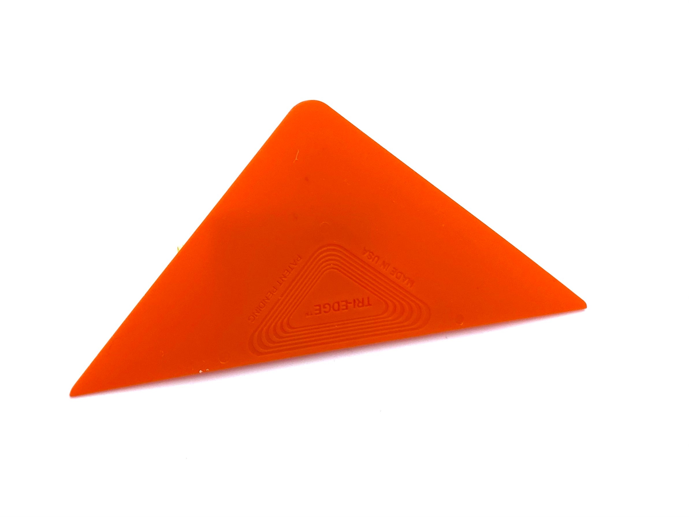 Tri Edge Orange Corner Card