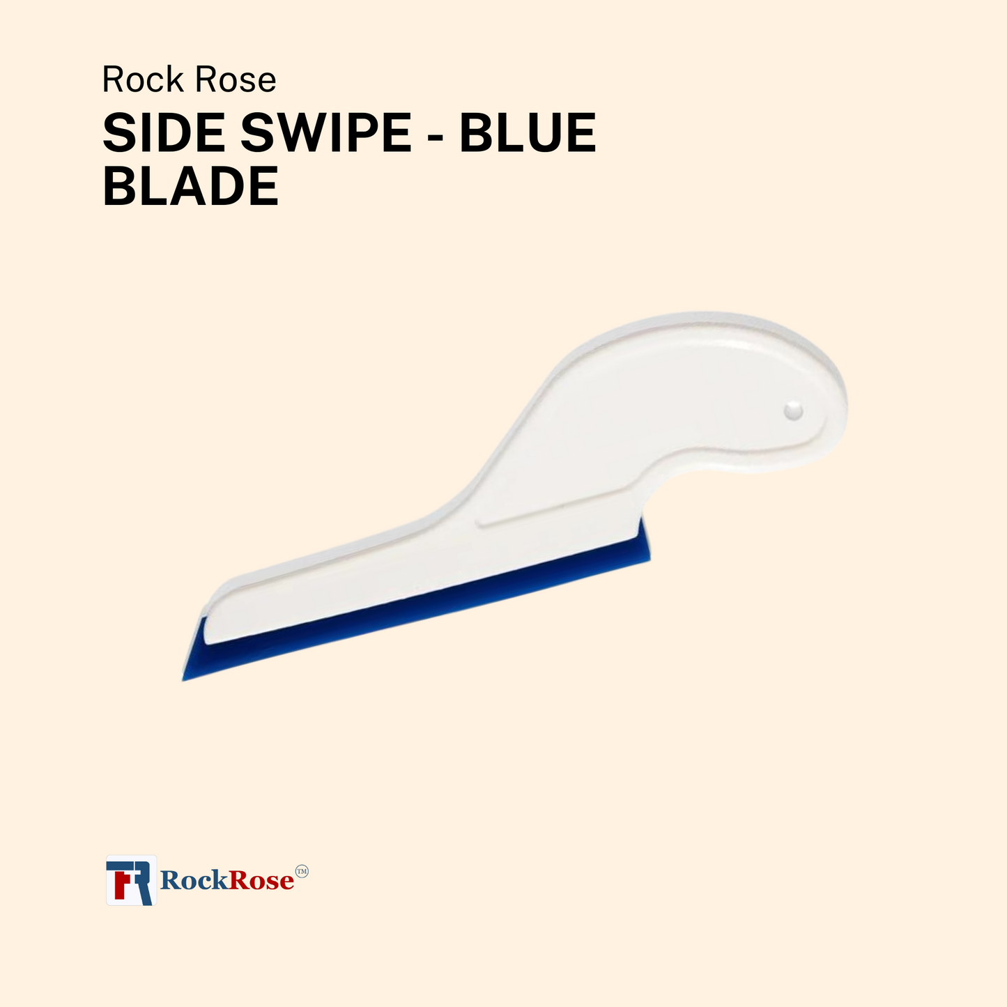 6-Inch Long Reach Triangular Scraper Squeegee with Silicone Blade for ...