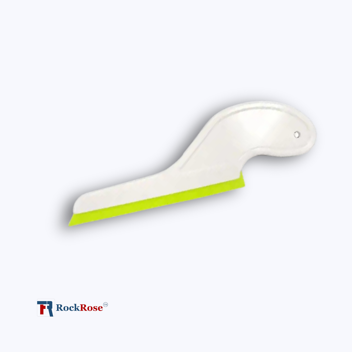 6-Inch Long Reach Triangular Scraper Squeegee with Silicone Blade for ...