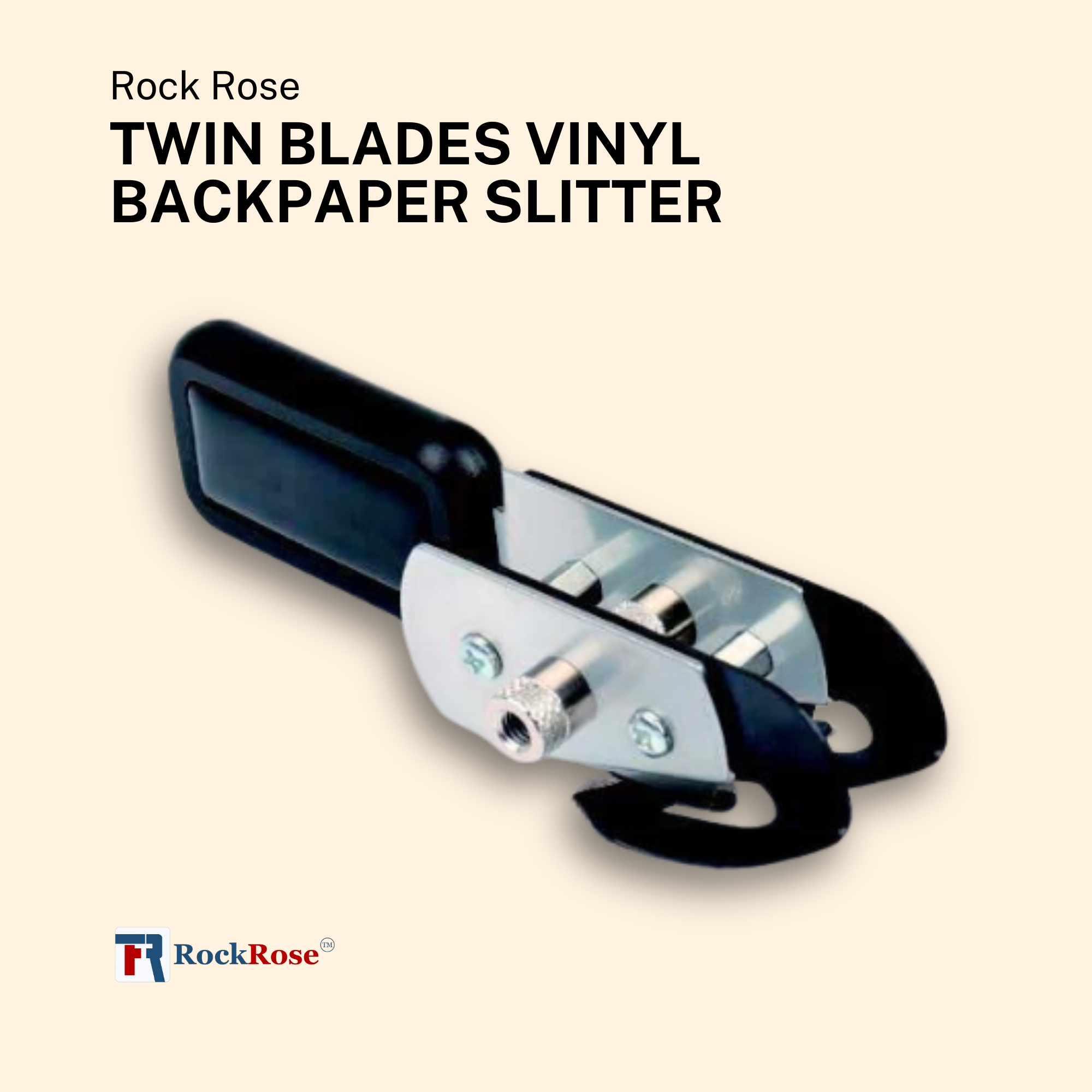 Twin Blades Vinyl Back Paper Slitter – MaxSee