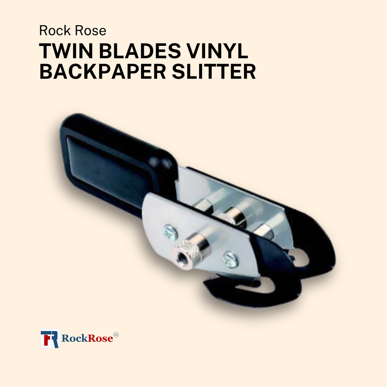 Twin Blades Vinyl Back Paper Slitter – MaxSee