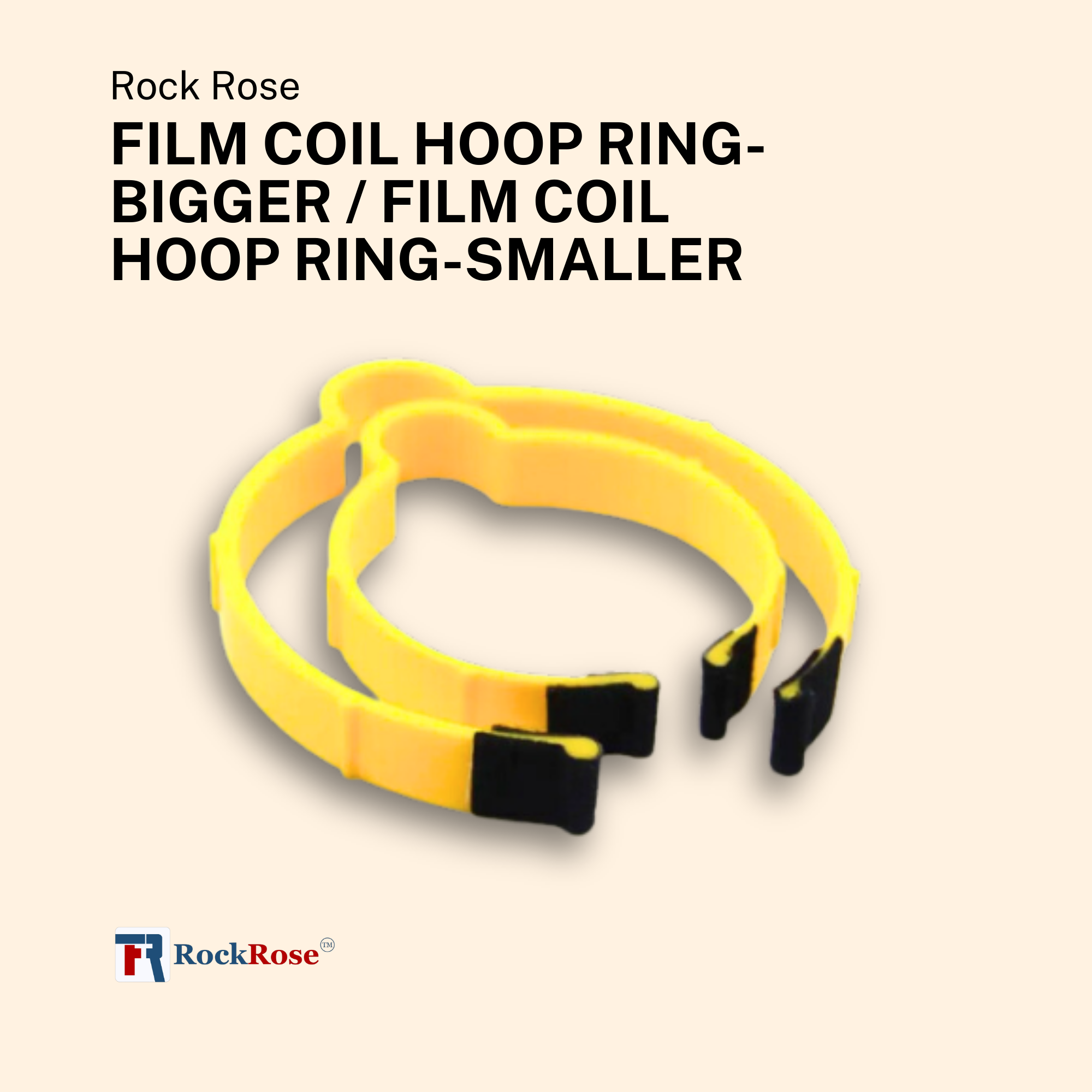 Rockrose Durable Film Coil Hoop Clip for Secure and Efficient Film Man ...